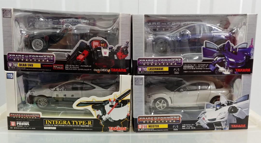 Transformers Binaltech set of 4, Hobbies & Toys, Toys & Games on Carousell