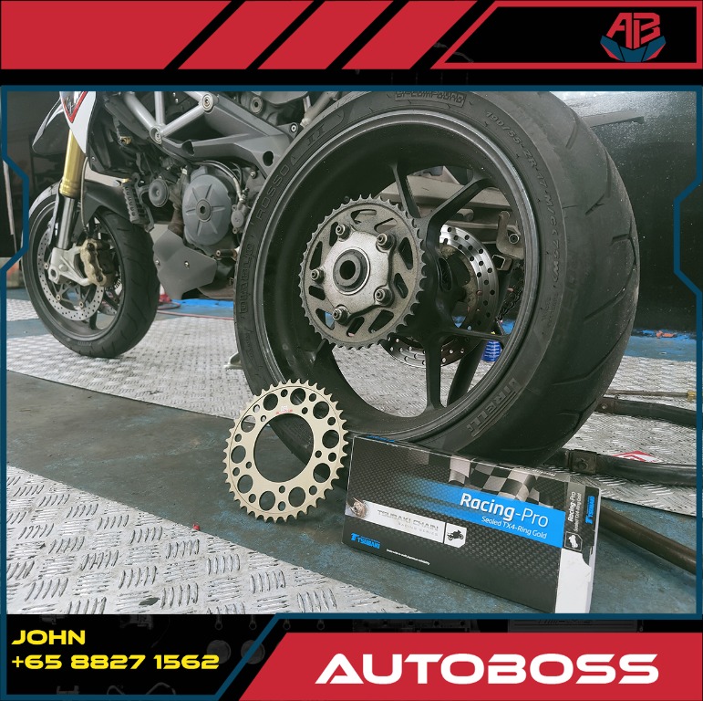 Tsubaki Performance Chain Made In Japan, Motorcycles, Motorcycle ...