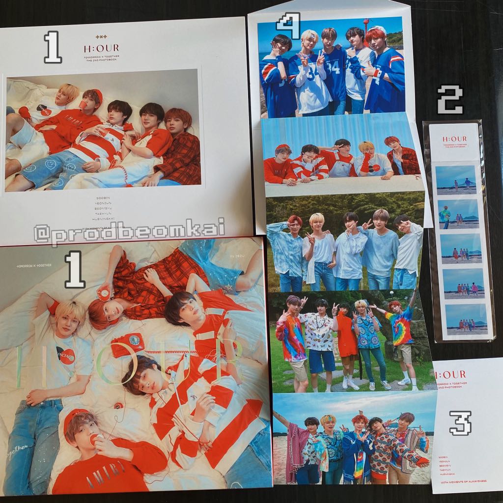TXT H:our Photobook [SET RESERVED], Hobbies & Toys, Memorabilia ...