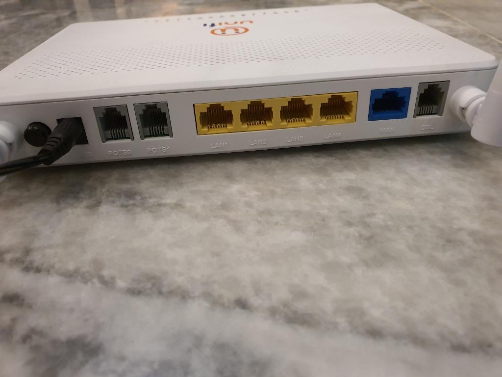 UNIFI DSL Modem/Router DS244WSGV, Computers & Tech, Parts & Accessories ...