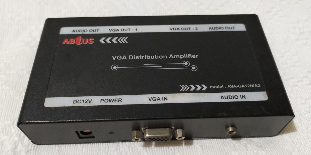 Vga Distribution Amplifier Splitter 2way Computers And Tech Parts