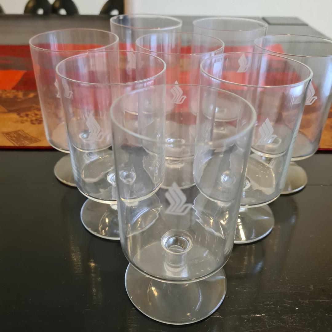 Vintage SIA glasses (set of 8), Vintage & Collectibles, Vintage ...