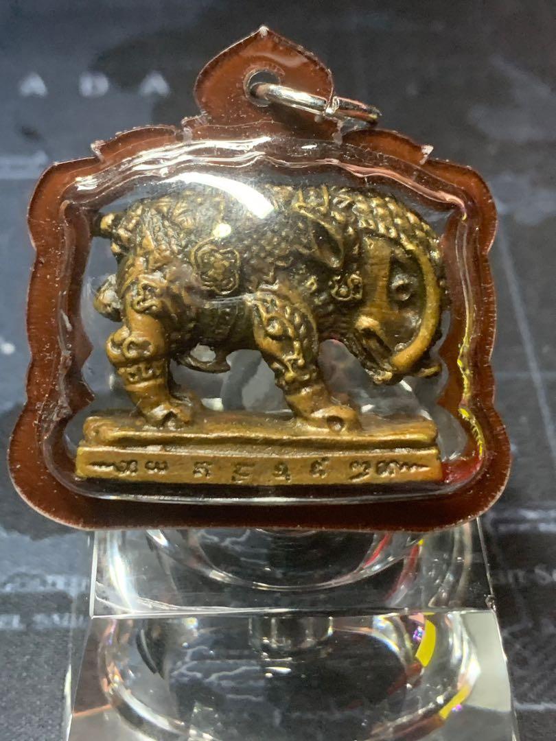 Wealth wild boar amulet LP Karhong, Vintage & Collectibles, Religious ...