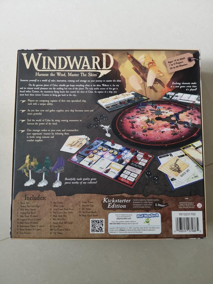 Windward board game KS edition, Hobbies & Toys, Toys & Games on Carousell