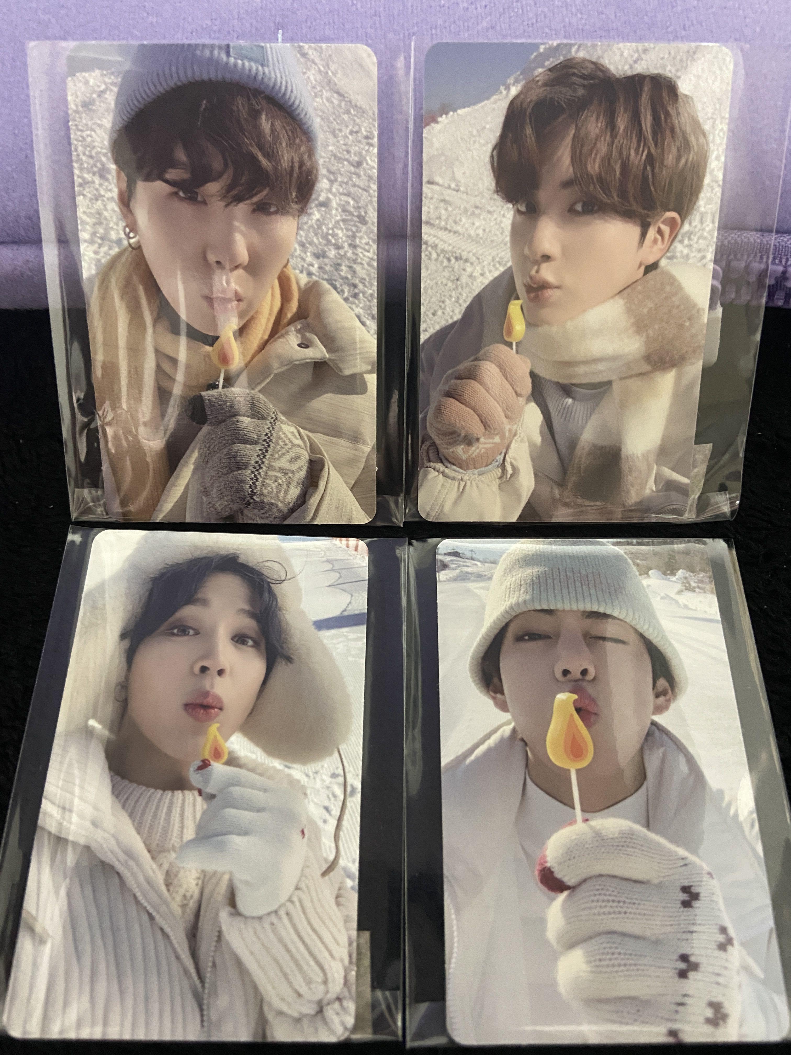 WTT BTS Winter package photocard, Hobbies & Toys, Memorabilia ...
