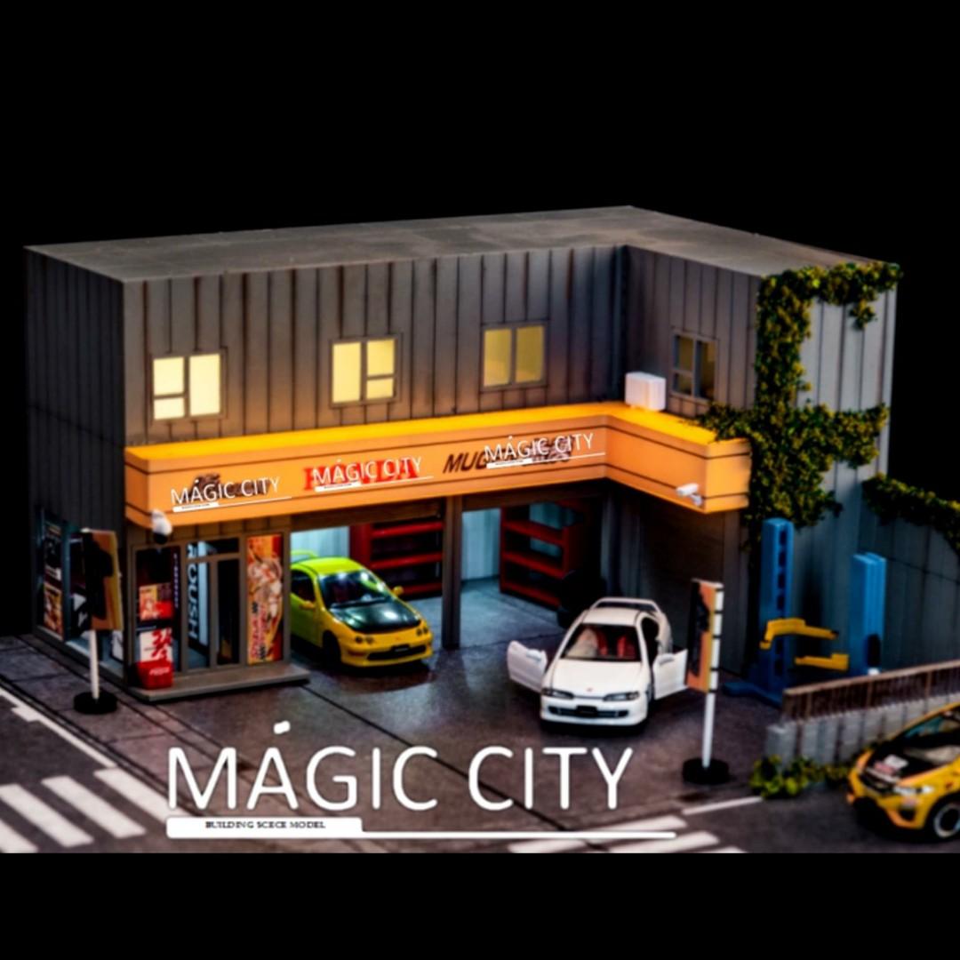 1/64 J's Racing Workshop Factory diorama, Hobbies & Toys, Toys & Games ...