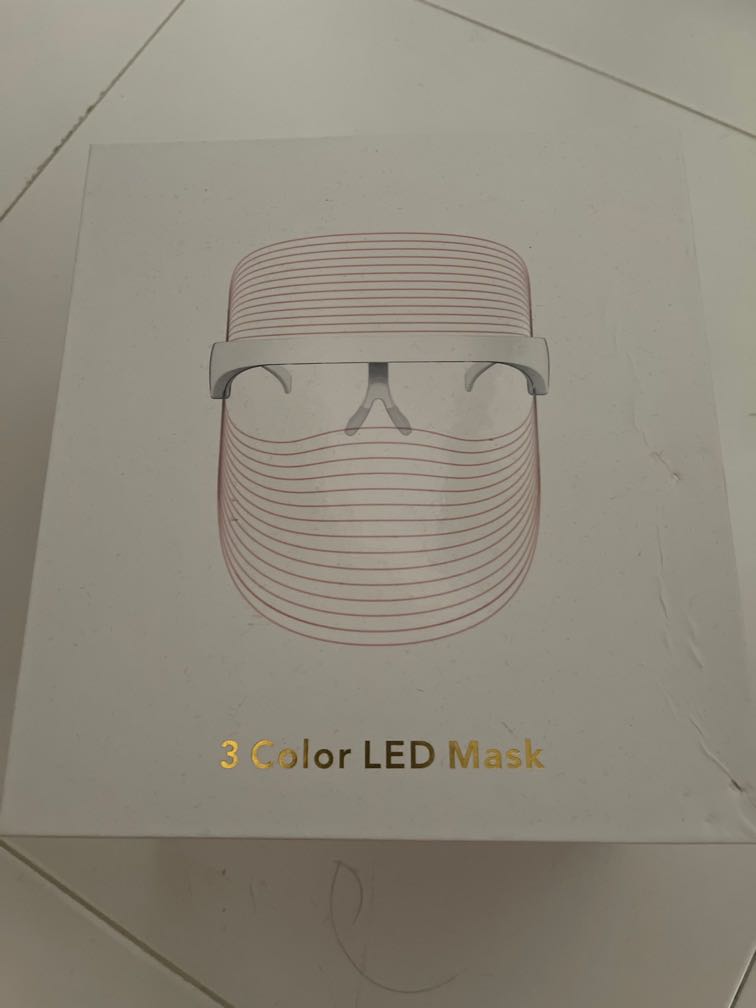 3 Color LED mask, Health & Nutrition, Face Masks & Face Shields on ...
