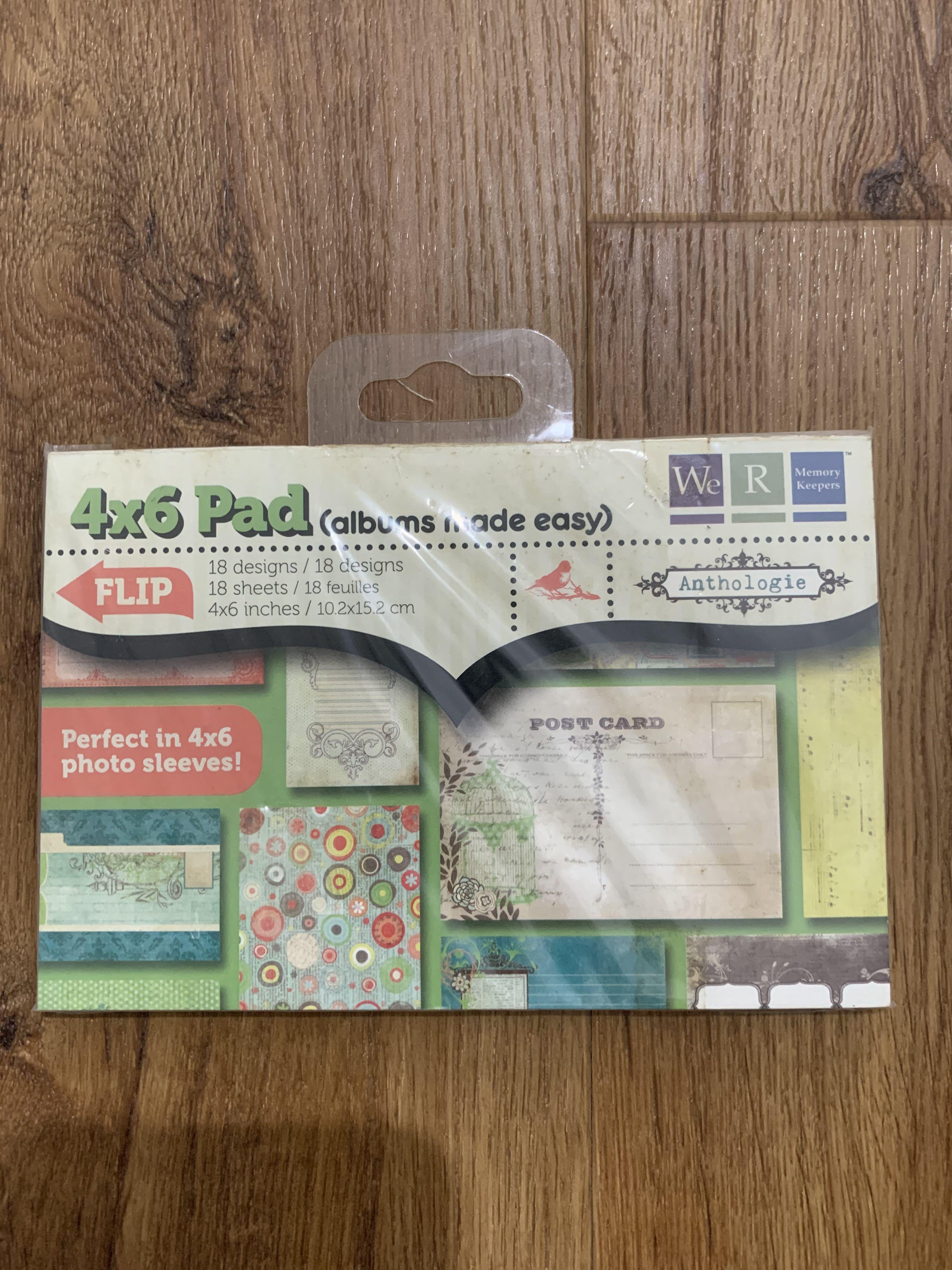 4” x 6” journaling cards - We R Memory Keepers, Hobbies & Toys ...