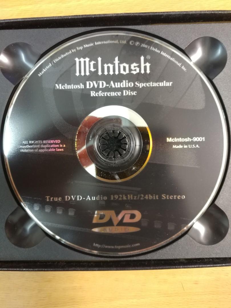中古 DVD CD SACD8007.2 MCINTOSH DVD-AUDIO SPECTACULAR REFERENCE DISC ...