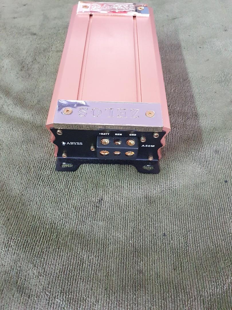 Abyss mono amplifier, Car Accessories, Accessories on Carousell