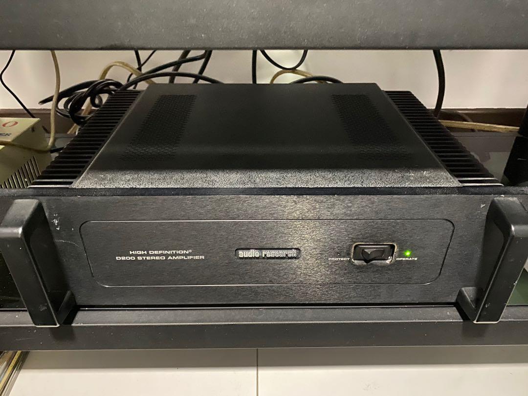 Audio research D200 stereo Power Amp, Audio, Other Audio Equipment on ...