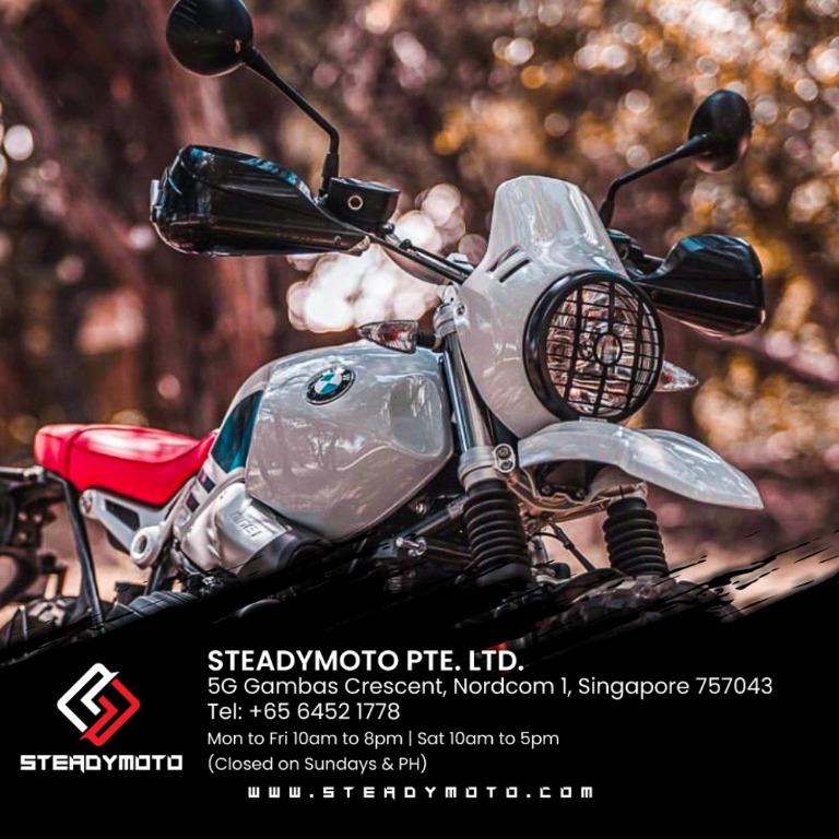 Barkbusters | Storm Hand Guards Kit for BMW R NineT Scrambler & Urban ...