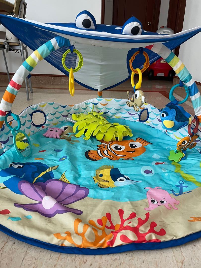 Disney Bright Starts Finding Nemo activity gym playmat, Babies & Kids ...