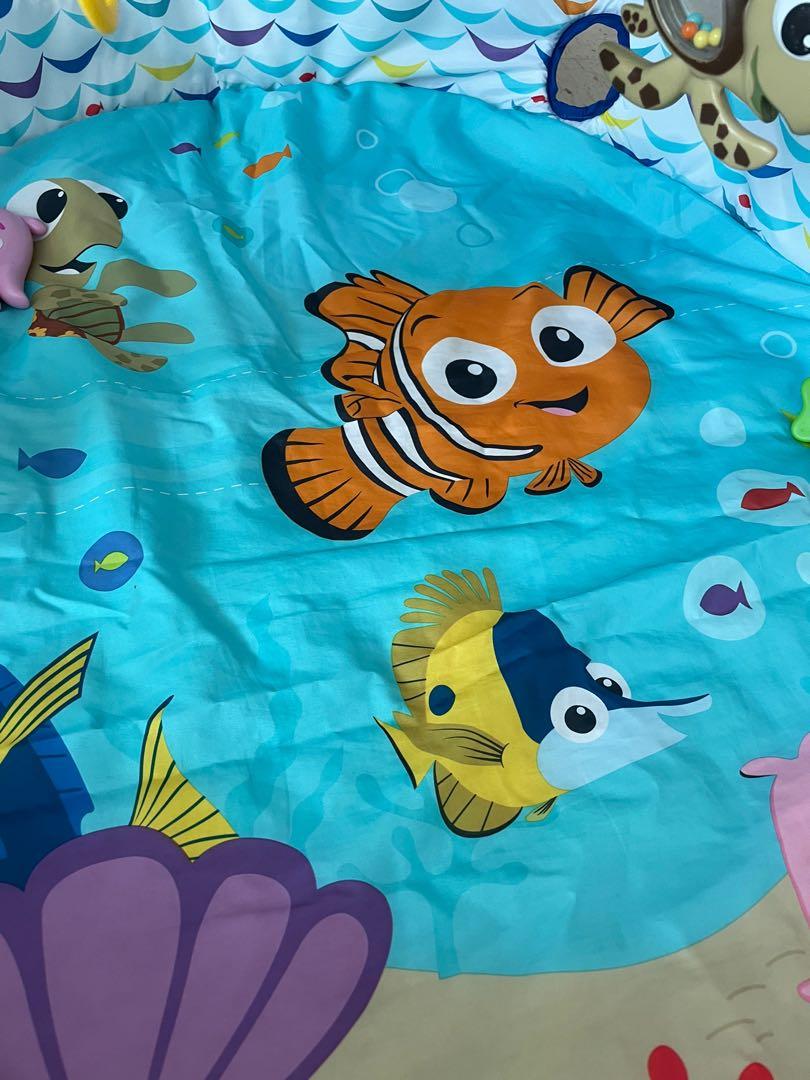 Disney Bright Starts Finding Nemo activity gym playmat, Babies & Kids ...