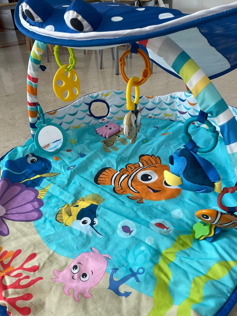 Disney Bright Starts Finding Nemo activity gym playmat, Babies & Kids ...