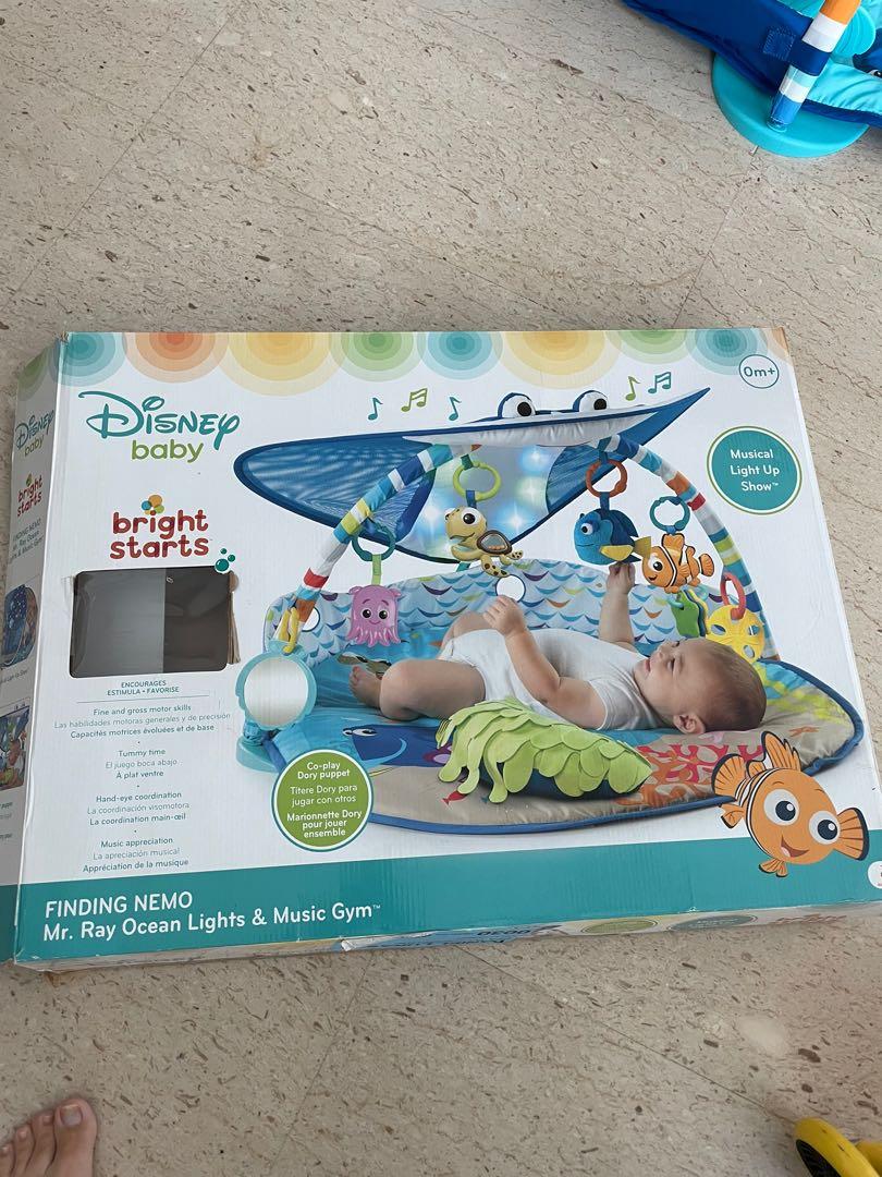 Disney Bright Starts Finding Nemo activity gym playmat, Babies & Kids ...