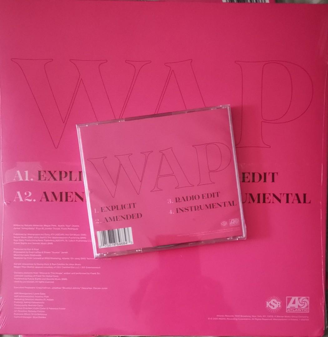 Cardi B & Megan Thee Stallion ~ WAP (Limited Edition), Hobbies & Toys ...