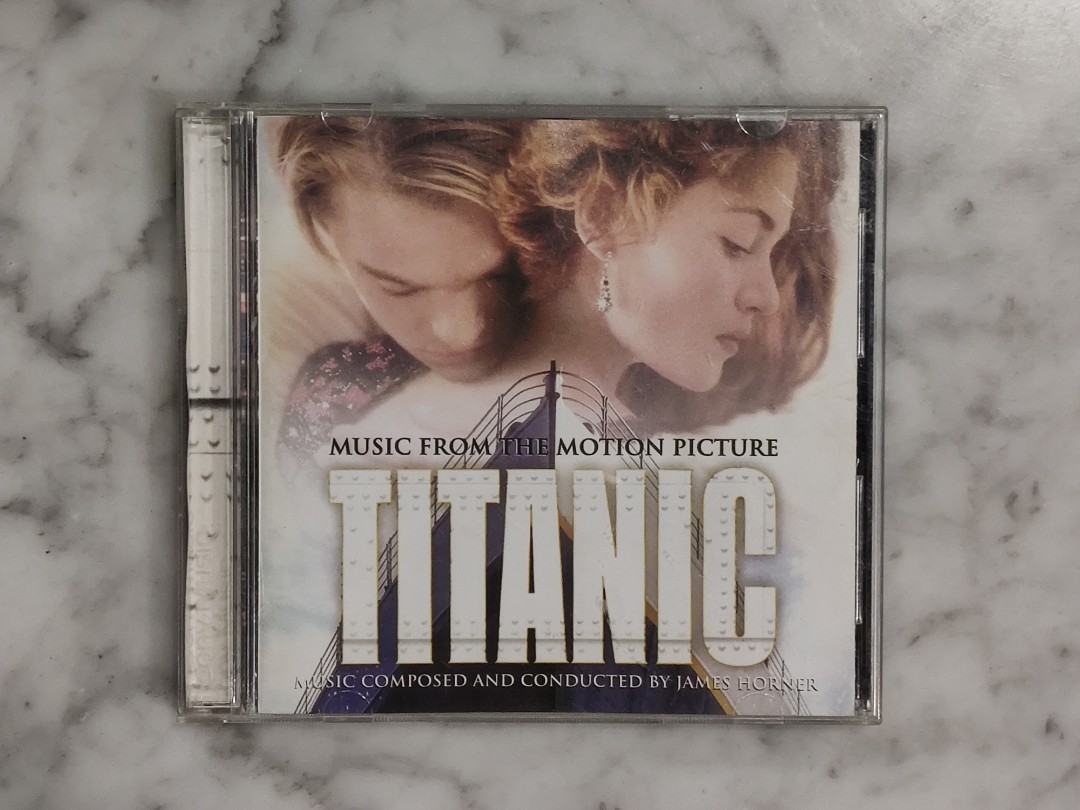 (CD) Titanic Music From The Motion Picture, Hobbies & Toys, Music ...