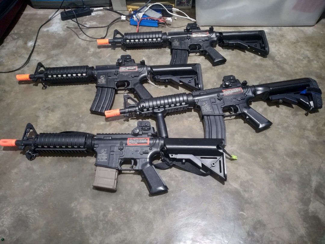 Colt M4A1 Airsoft Toy Rifle, Hobbies & Toys, Toys & Games on Carousell