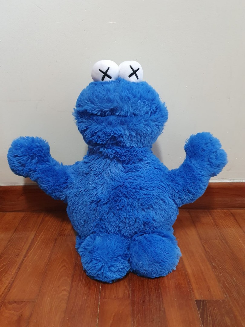 Cookie Monster Stuffed Toy (Uniqlo), Hobbies & Toys, Toys & Games on ...