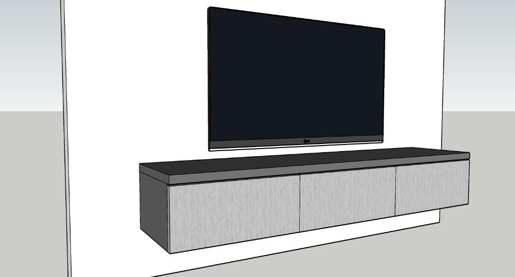 Custom Made TV Console, Furniture & Home Living, Furniture, TV Consoles ...