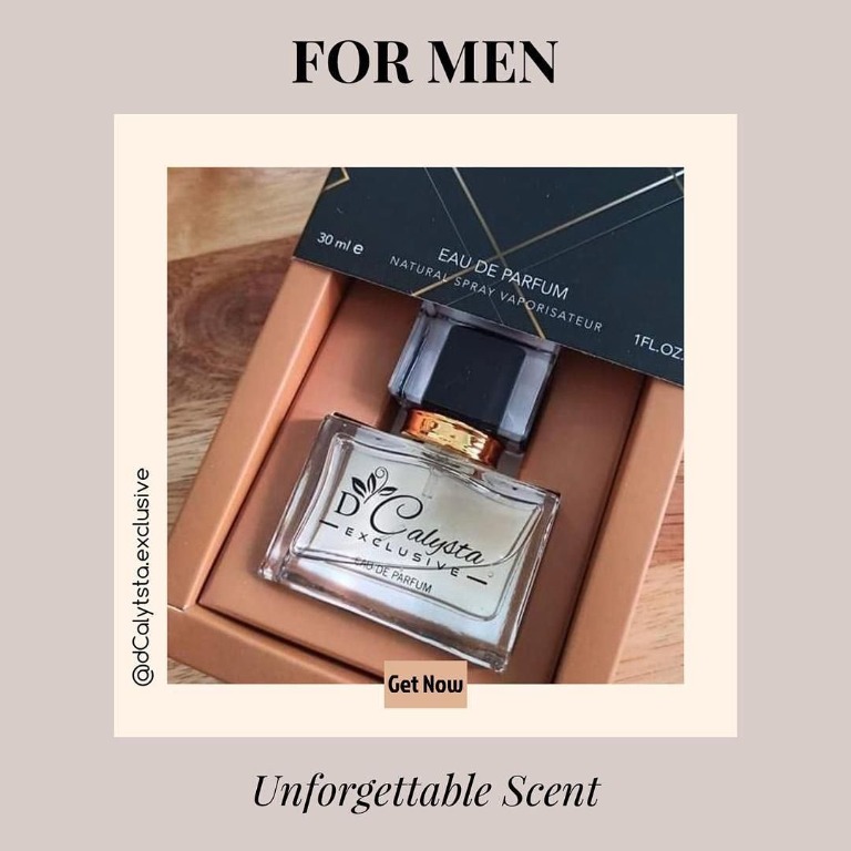 D'Calysta 30 ml Eu De Parfum Assorted Exclusive Luxury Perfumes (Men ...