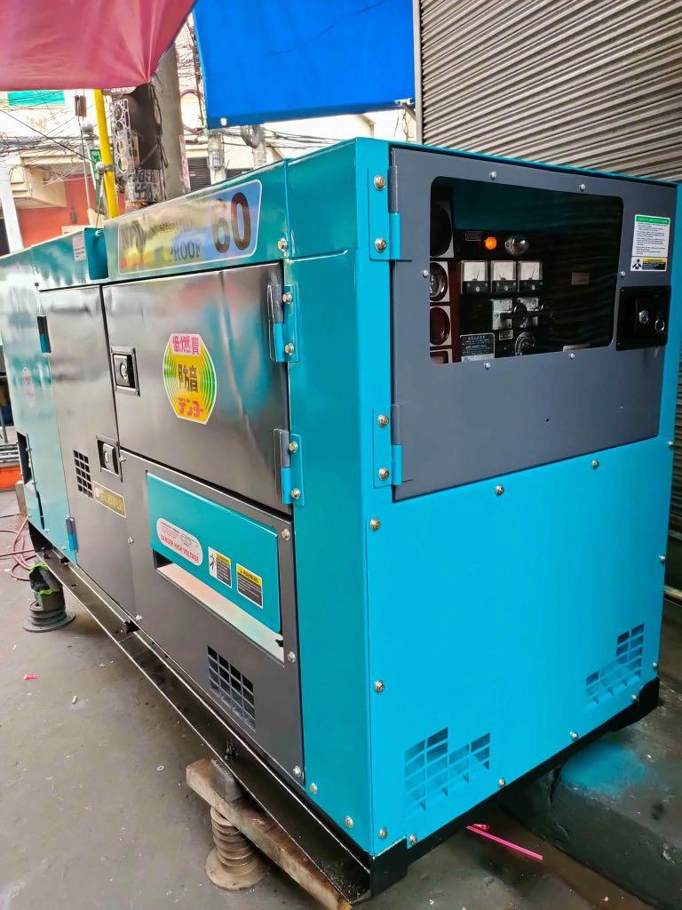 Denyo generator 60kva, Commercial & Industrial, Industrial Equipment on ...