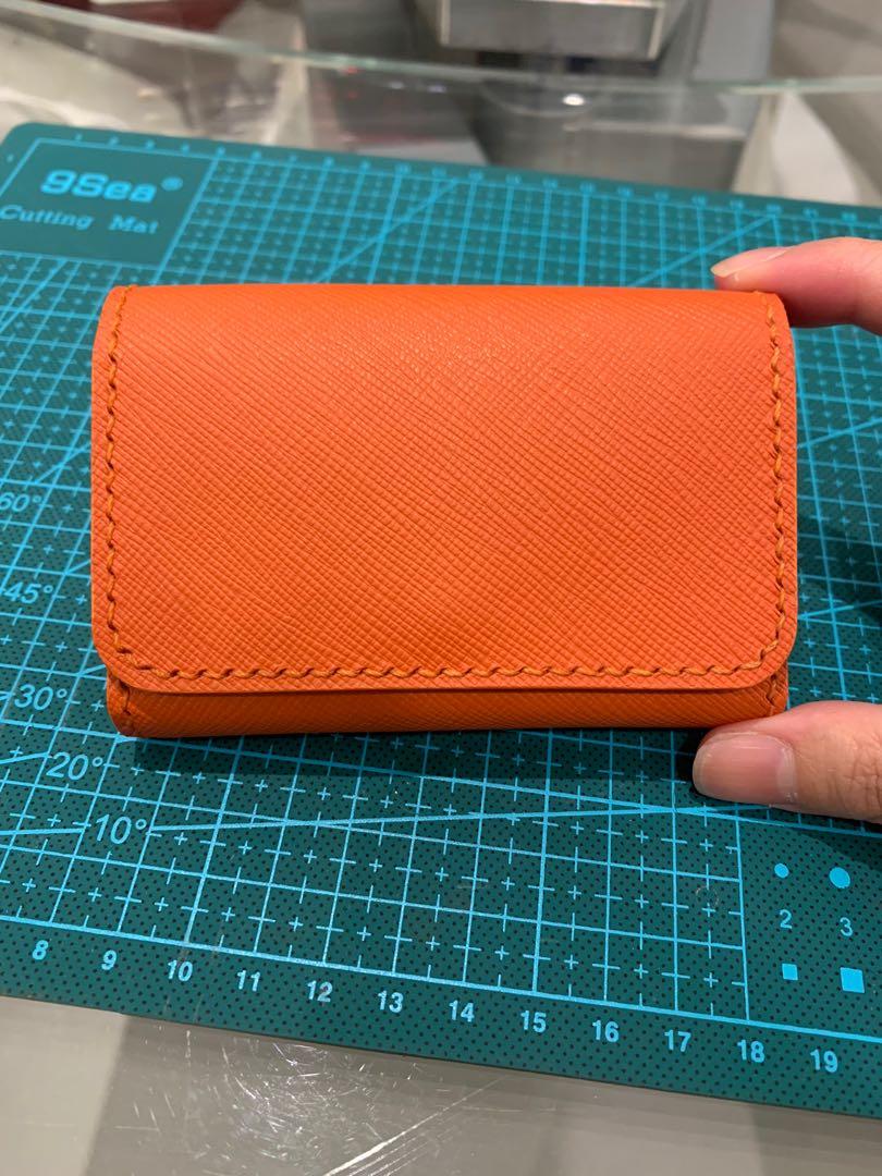 Handmade Leather Name Card Holder, Hobbies & Toys, Stationery & Craft ...