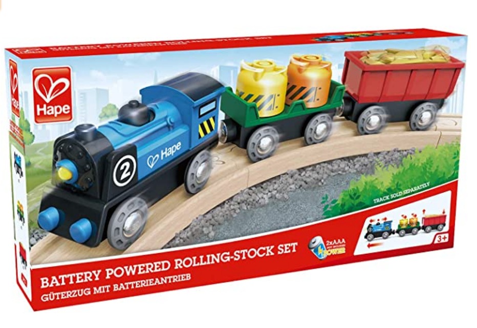 Hape Battery Powered Engine Set | Compatible with brio tracks ...
