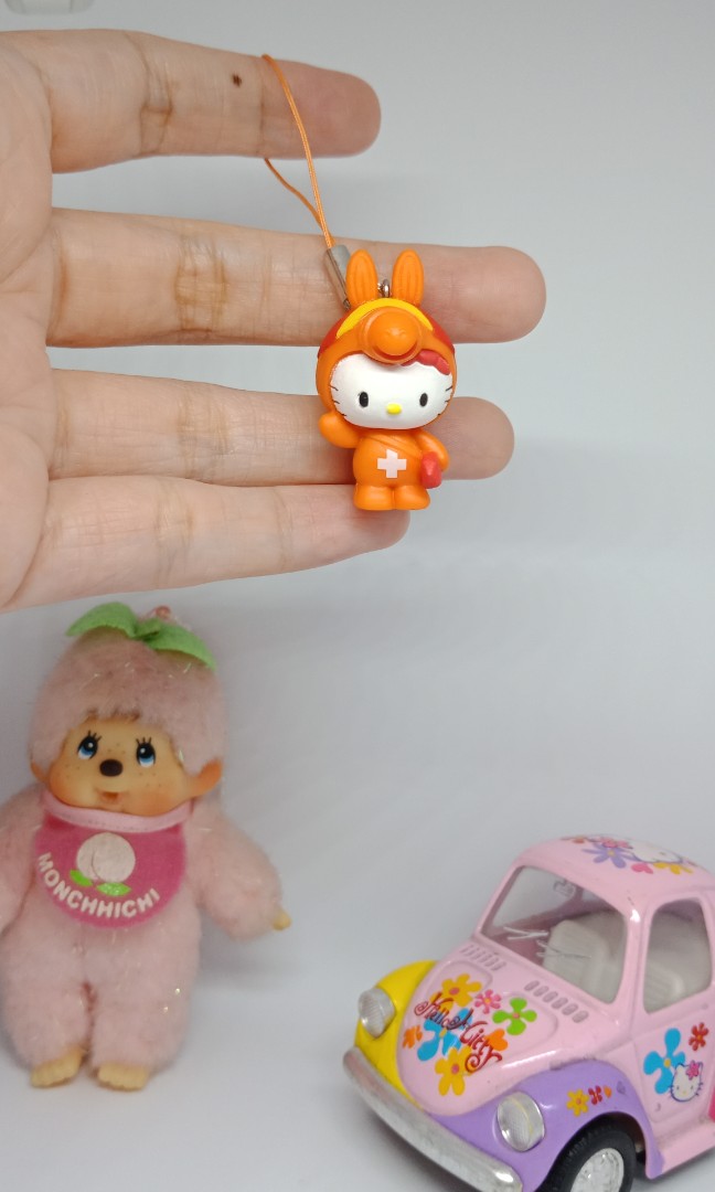 HELLO KITTY FIGURINE CHARMS, Hobbies & Toys, Toys & Games on Carousell