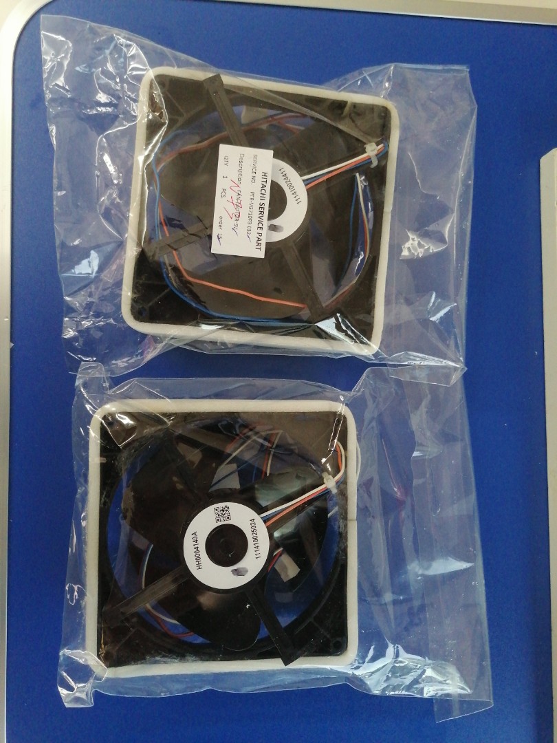 Hitachi Freezer Fan - Dual cooling fan system, Furniture & Home Living ...