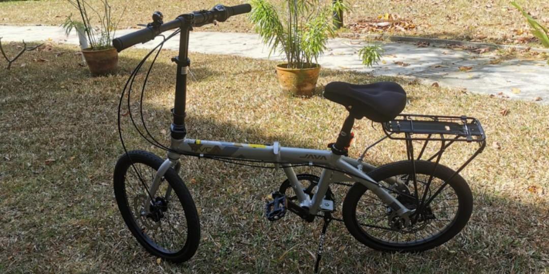 Java TT7 foldable bike, Bicycles & PMDs, Bicycles, Others on Carousell