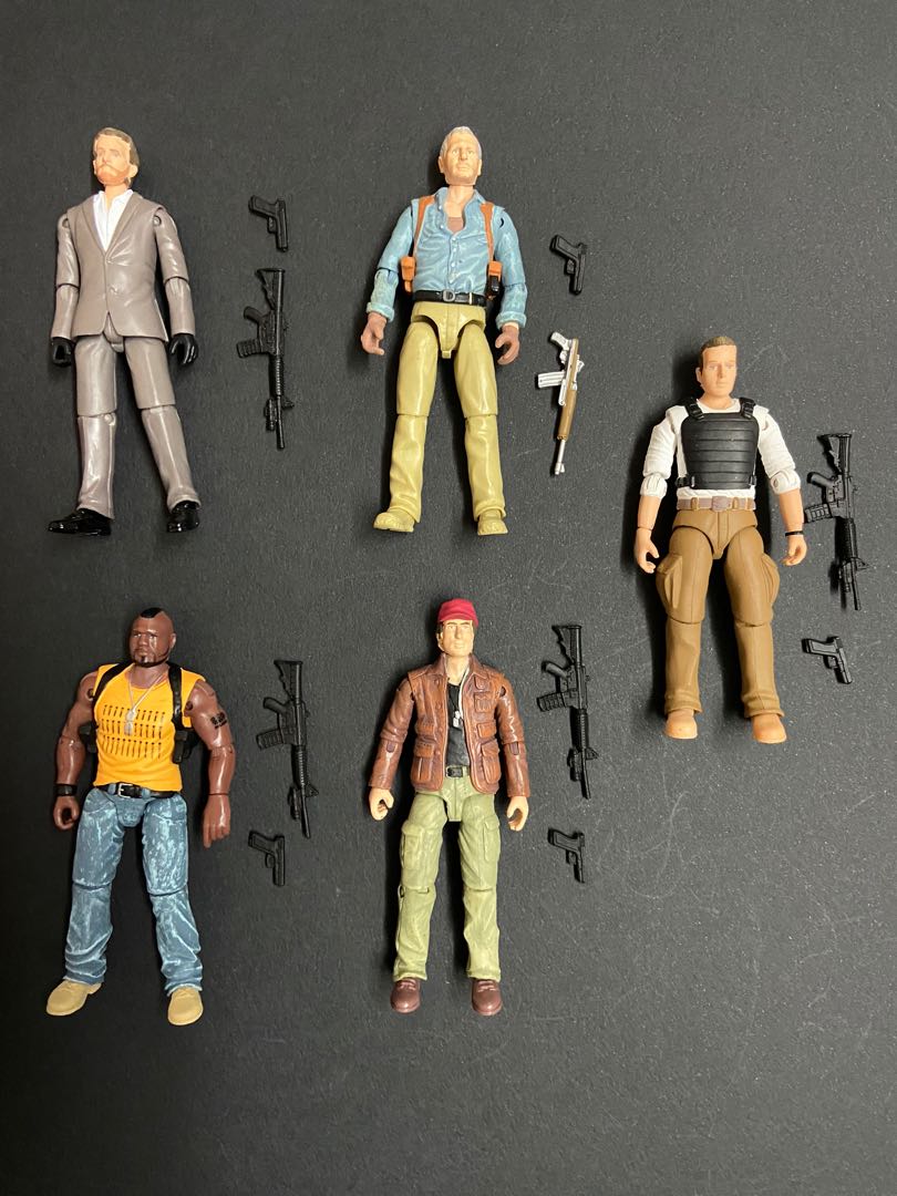 Jazwares A-Team 3.75” Action Figure set, Hobbies & Toys, Toys & Games ...