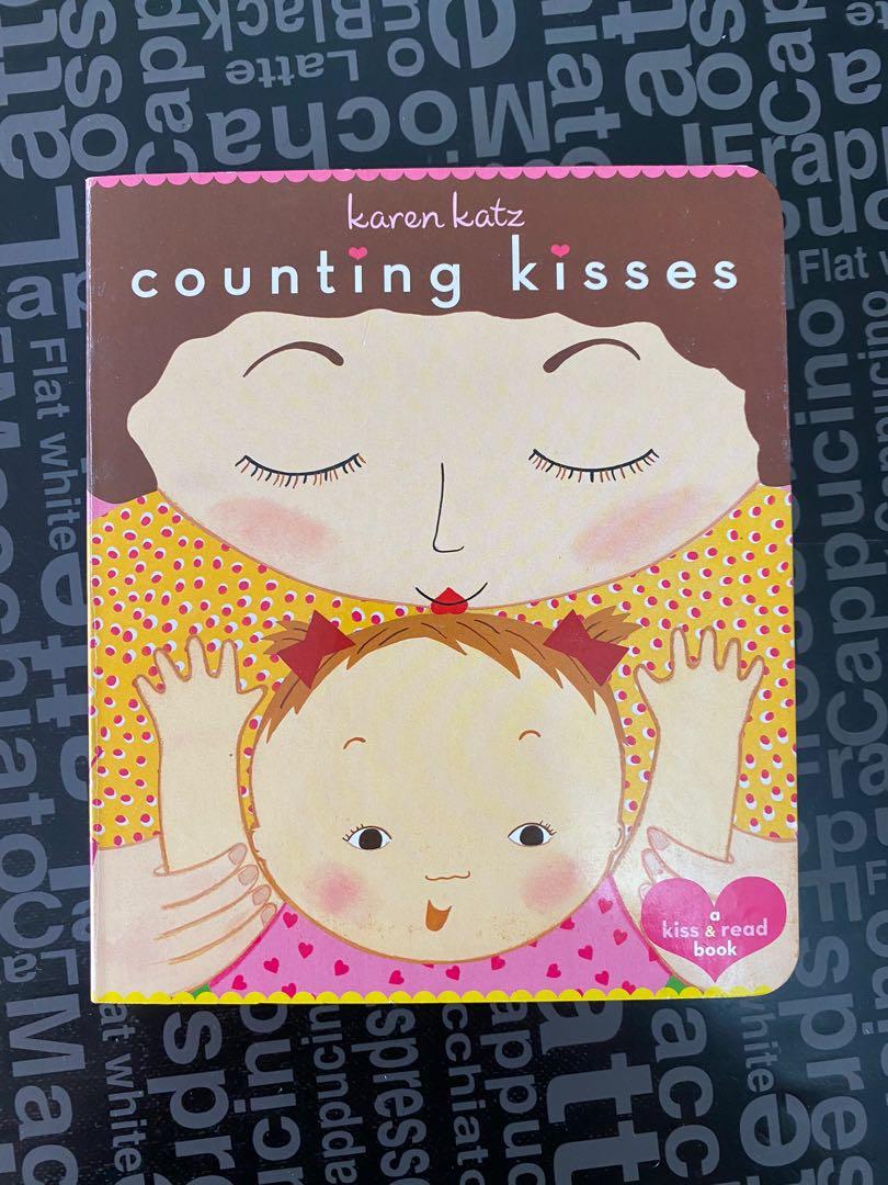 Karen Katz Counting Kisses Baby Board Book, Hobbies & Toys, Books ...