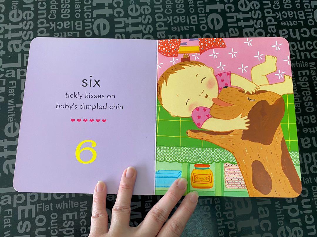 Karen Katz Counting Kisses Baby Board Book, Hobbies & Toys, Books ...