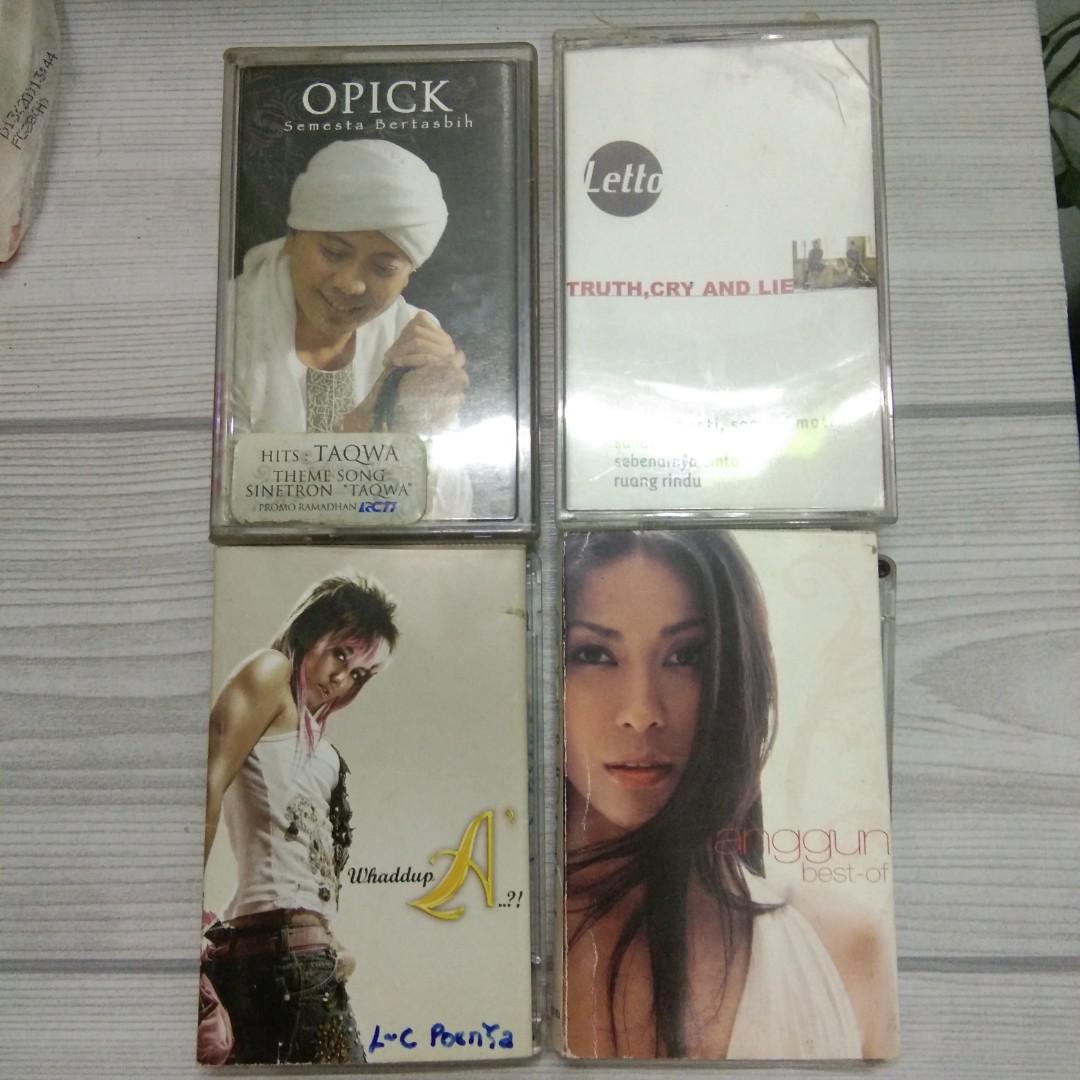 KASET PITA ORIGINAL | OPICK, LETTO, ANGGUN, AGNES MO | BARANG ANTIK ...
