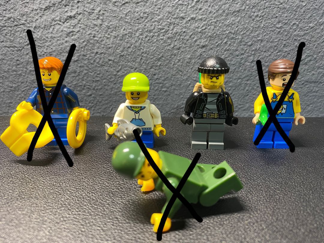Lego mini figure - set B, Hobbies & Toys, Toys & Games on Carousell