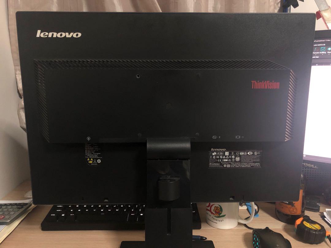 Lenovo Thinkvision L2250pwD L2250 22 inch computer monitor, Computers ...