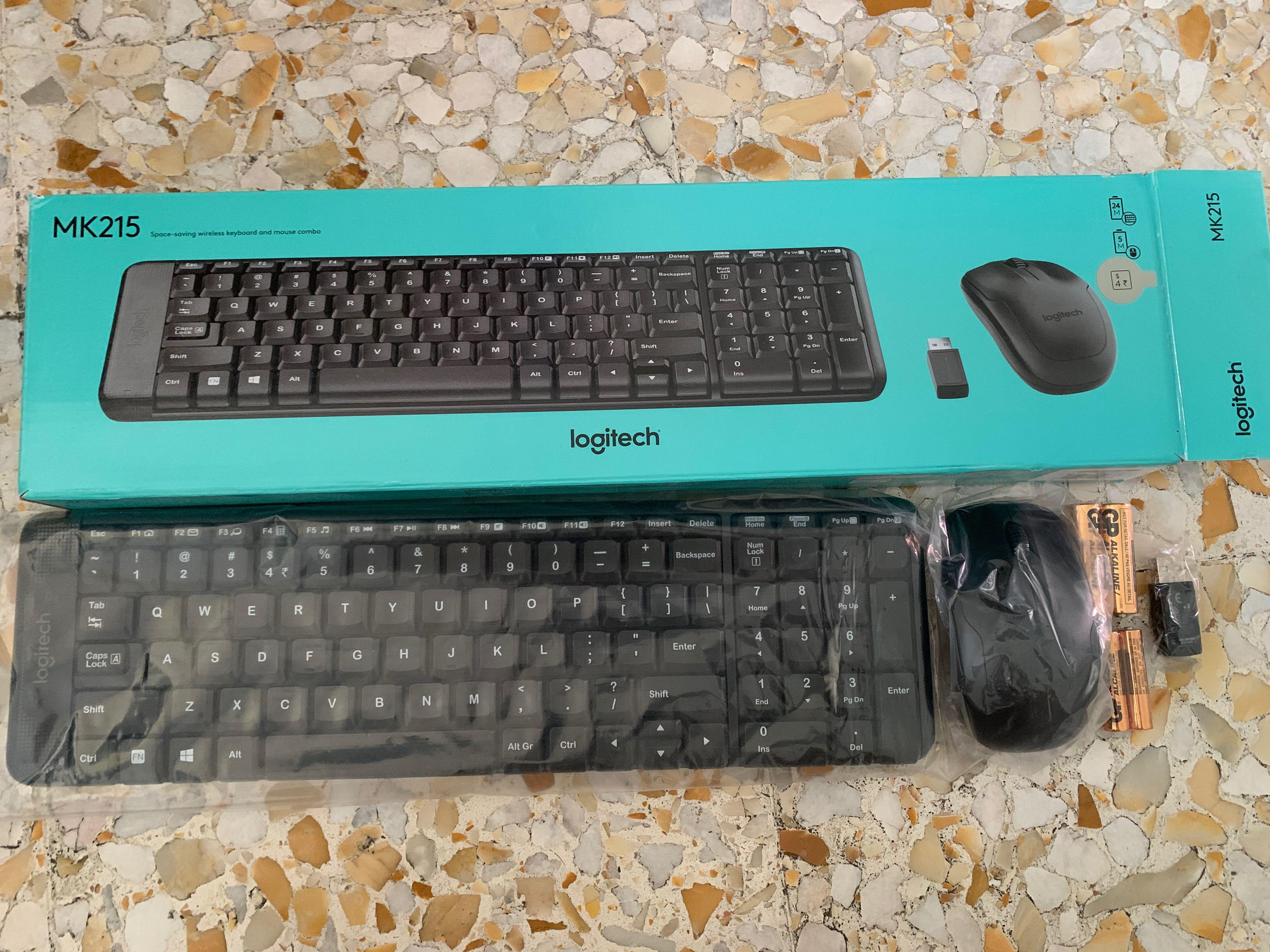 Logitech Keyboard And Mouse Set Computers And Tech Parts And Accessories