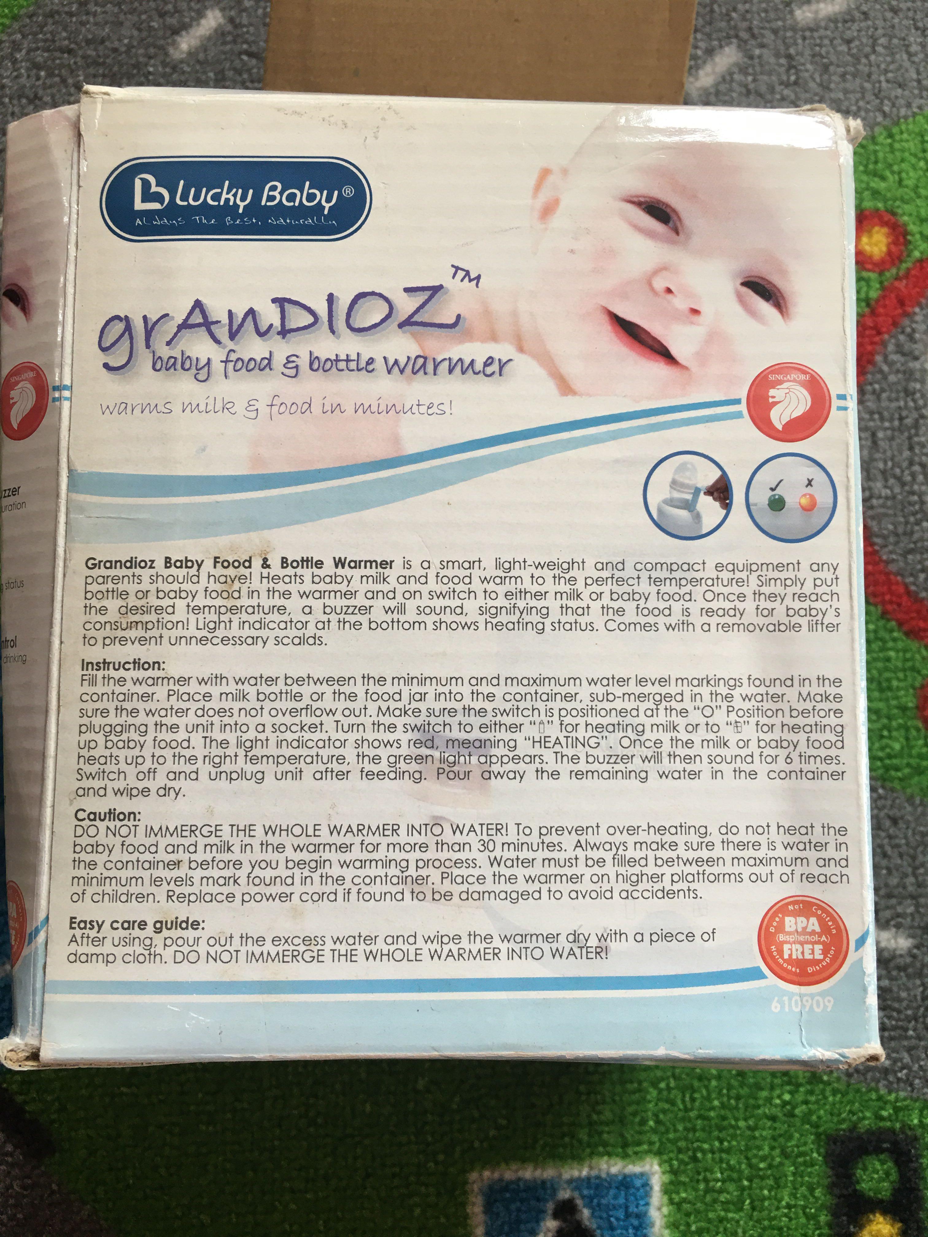 Lucky Baby Milk Bottle and Food Warmer, Babies & Kids, Nursing ...