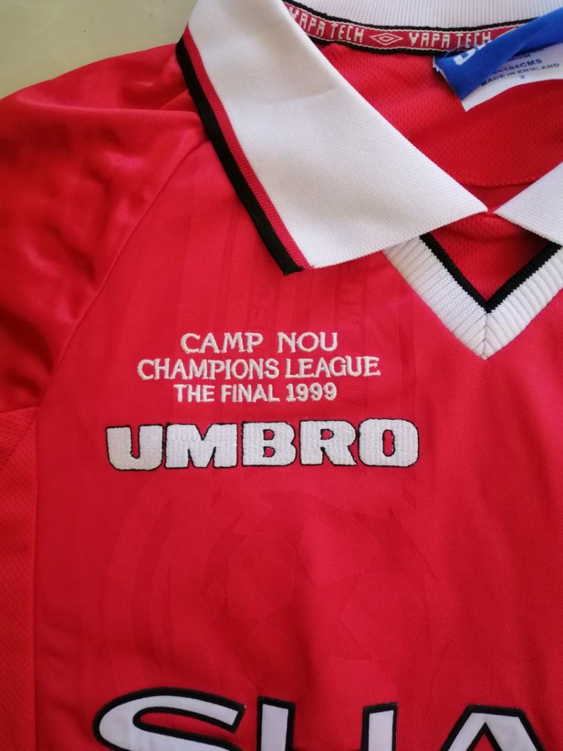 Manchester United Sharp vintage 1999, Men's Fashion, Activewear on ...