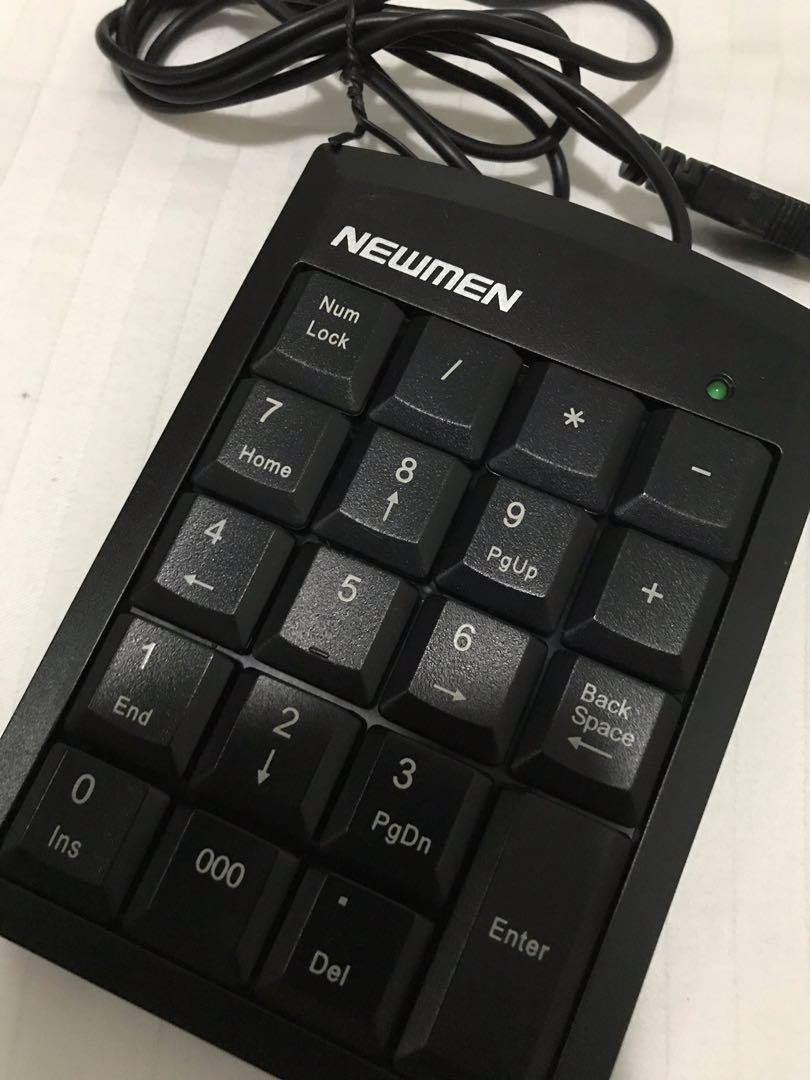 Mini Numeric keypad Newmen E020, Computers & Tech, Parts & Accessories, Computer Keyboard on ...