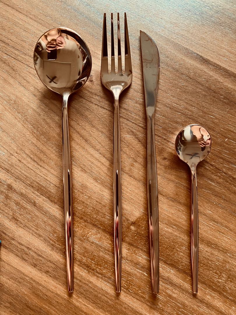 Modern Nordic Cutleries Set, Furniture & Home Living, Kitchenware ...