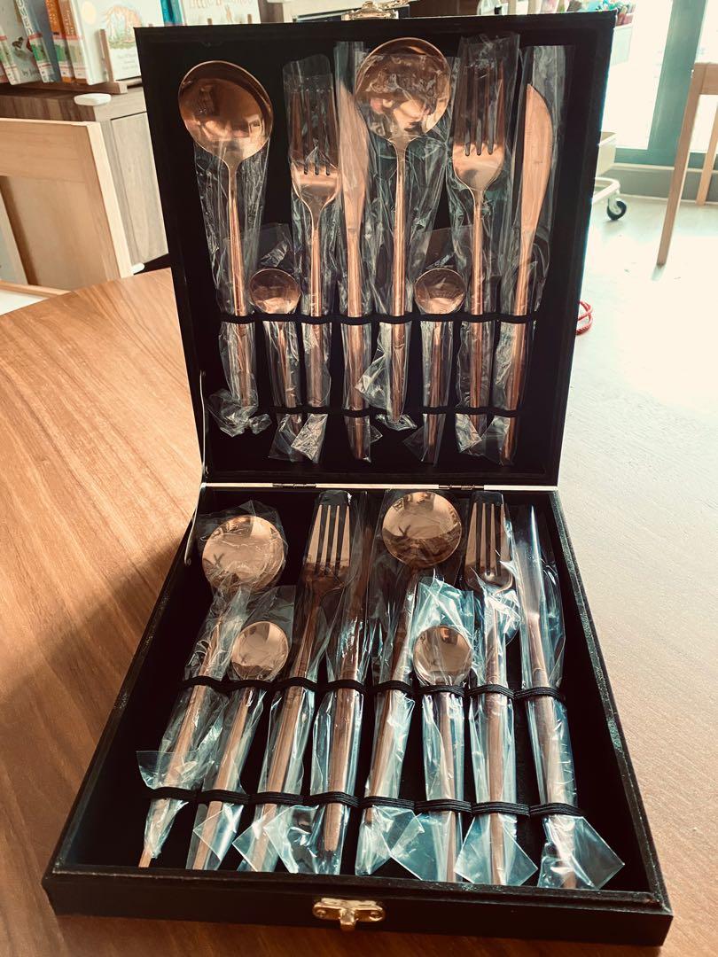 Modern Nordic Cutleries Set, Furniture & Home Living, Kitchenware ...