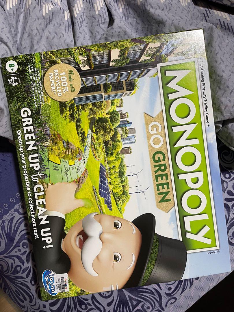 Monopoly (Go Green), Hobbies & Toys, Toys & Games on Carousell