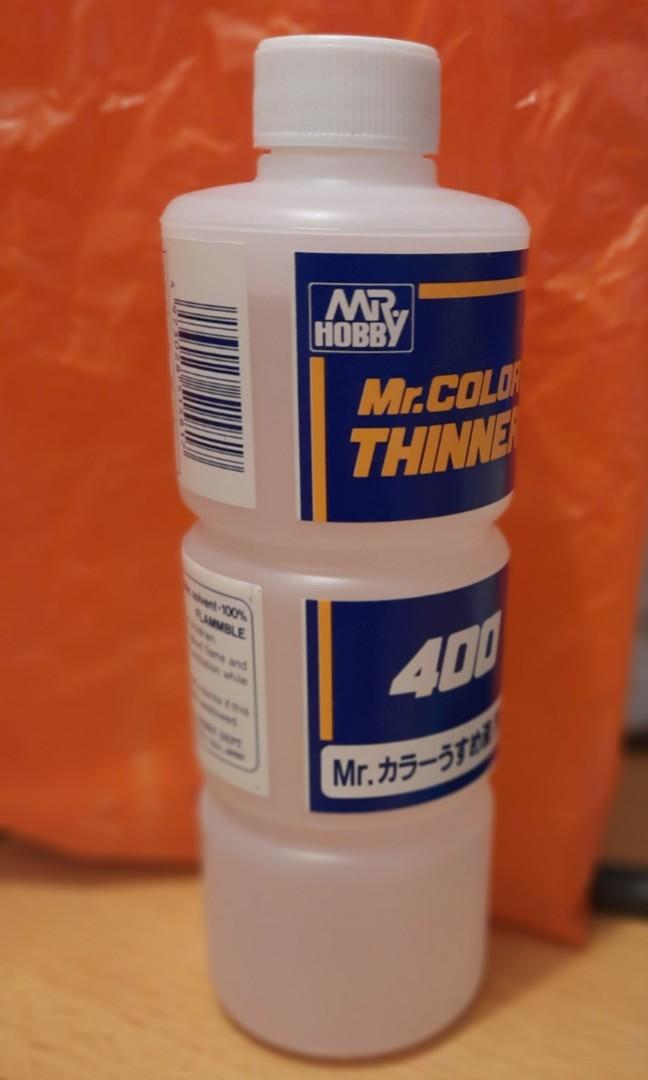 Mr Hobby Mr. COLOR Thinner 400 特大 Gundam高達模型郡氏T-104溶劑, 興趣及遊戲, 手作＆自家設計 ...