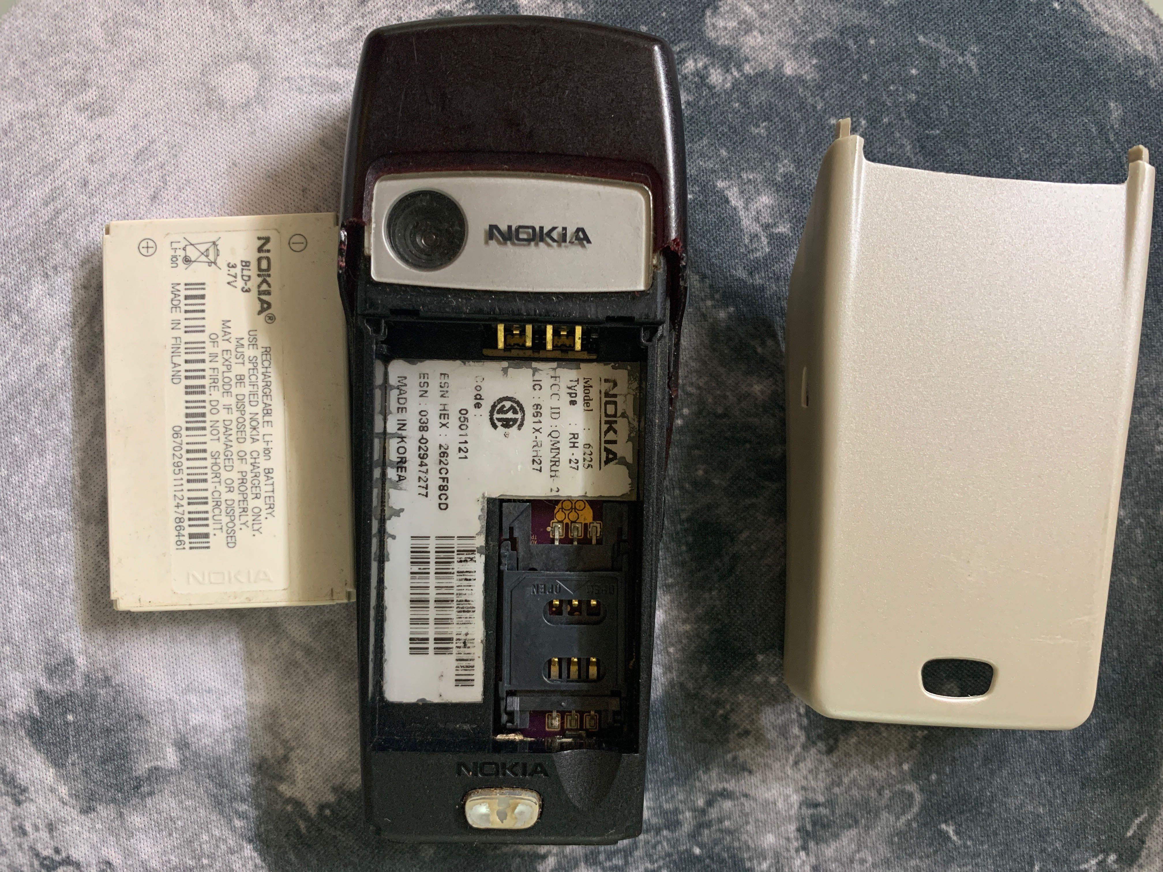 Nokia Jadul 6225, Telepon Seluler & Tablet, Lainnya di Carousell