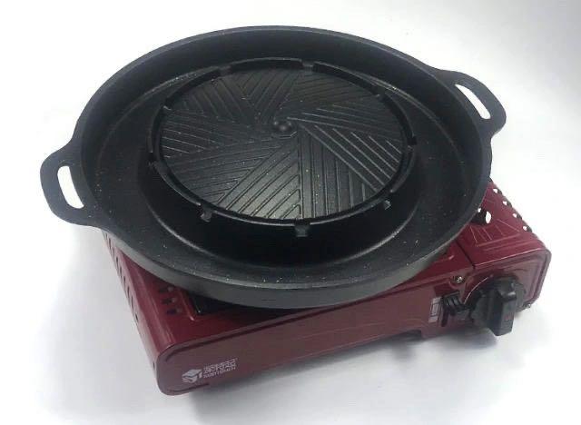 Non stick Mookata hot plate BBQ plate Thai food Korean food, TV & Home ...