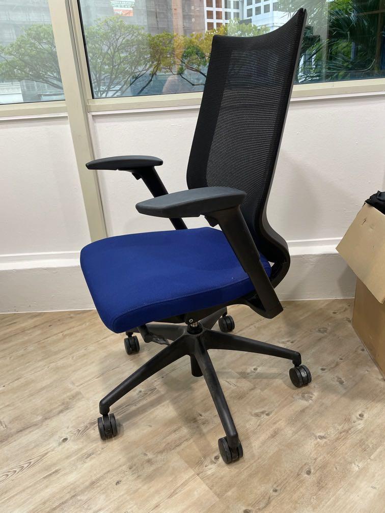Office Chair Patra brand with lumbar support, Furniture & Home Living ...