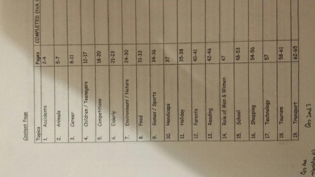 O-levels english oral notes, Hobbies & Toys, Books & Magazines ...